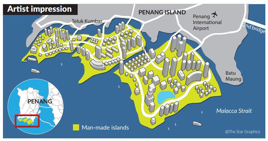 Penang South Islands to commence in third quarter of this year, says ...