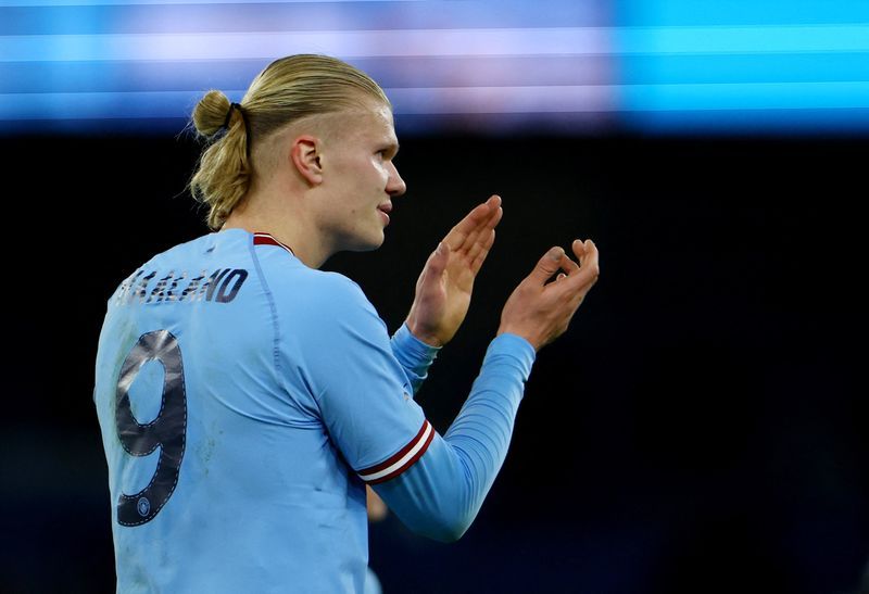 Football: Soccer-Haaland can improve by watching Kane, says Guardiola ...