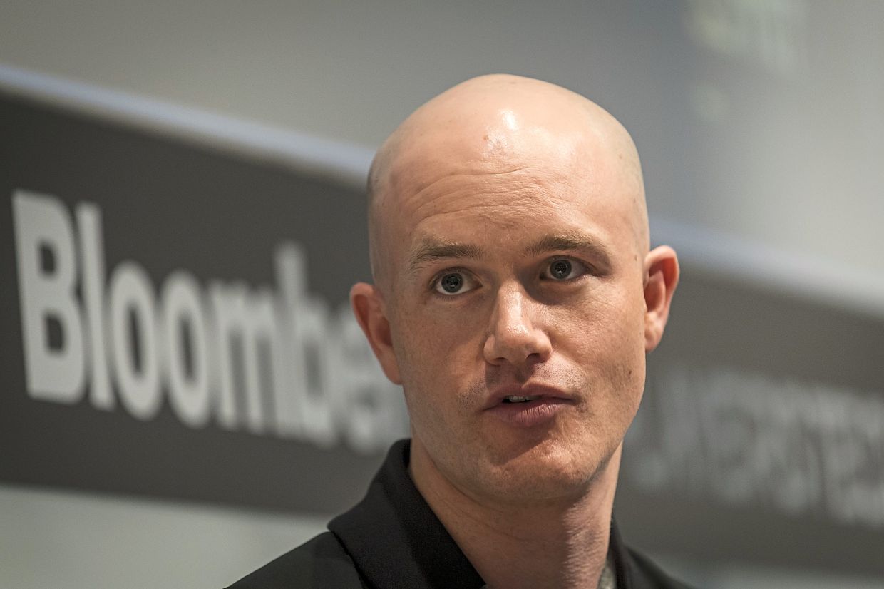 Coinbase CEO against possible crypto staking ban | The Star