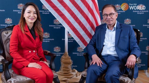 Anwar discusses various issues in exclusive interview during official ...