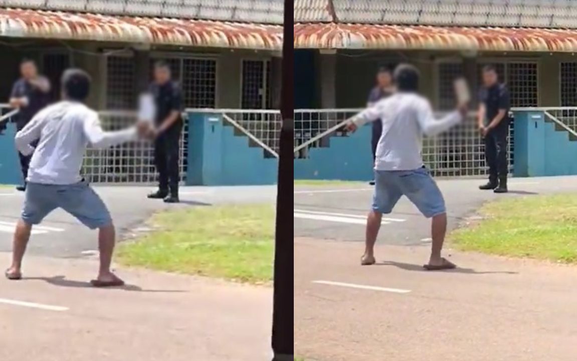 QuickCheck: Did police stop a man armed with a cleaver running amok in Kluang? | The Star