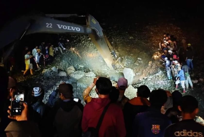 Landslide in Myanmar's Hpakant township kills two jade scavengers | The ...