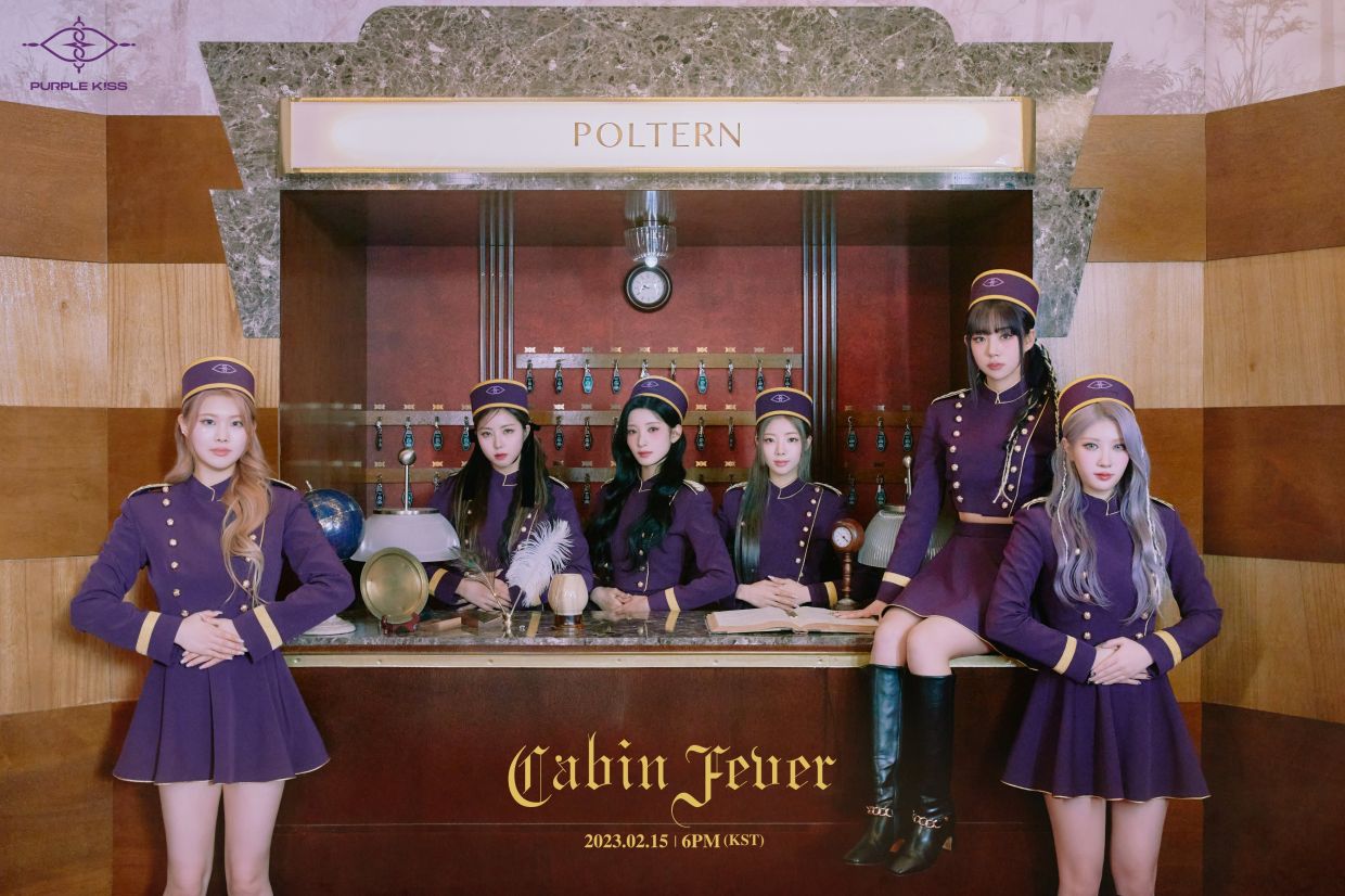 K-pop group Purple Kiss lets the 'Sweet Juice' flow with 5th EP 'Cabin ...