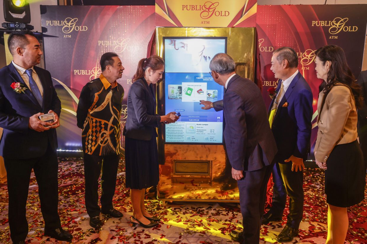 Public Gold launches first gold dispensing ATM | KLSE Screener