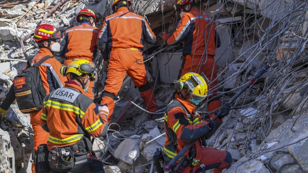 Hong Kong firefighter hero relives miracle of Turkey earthquake rescue ...