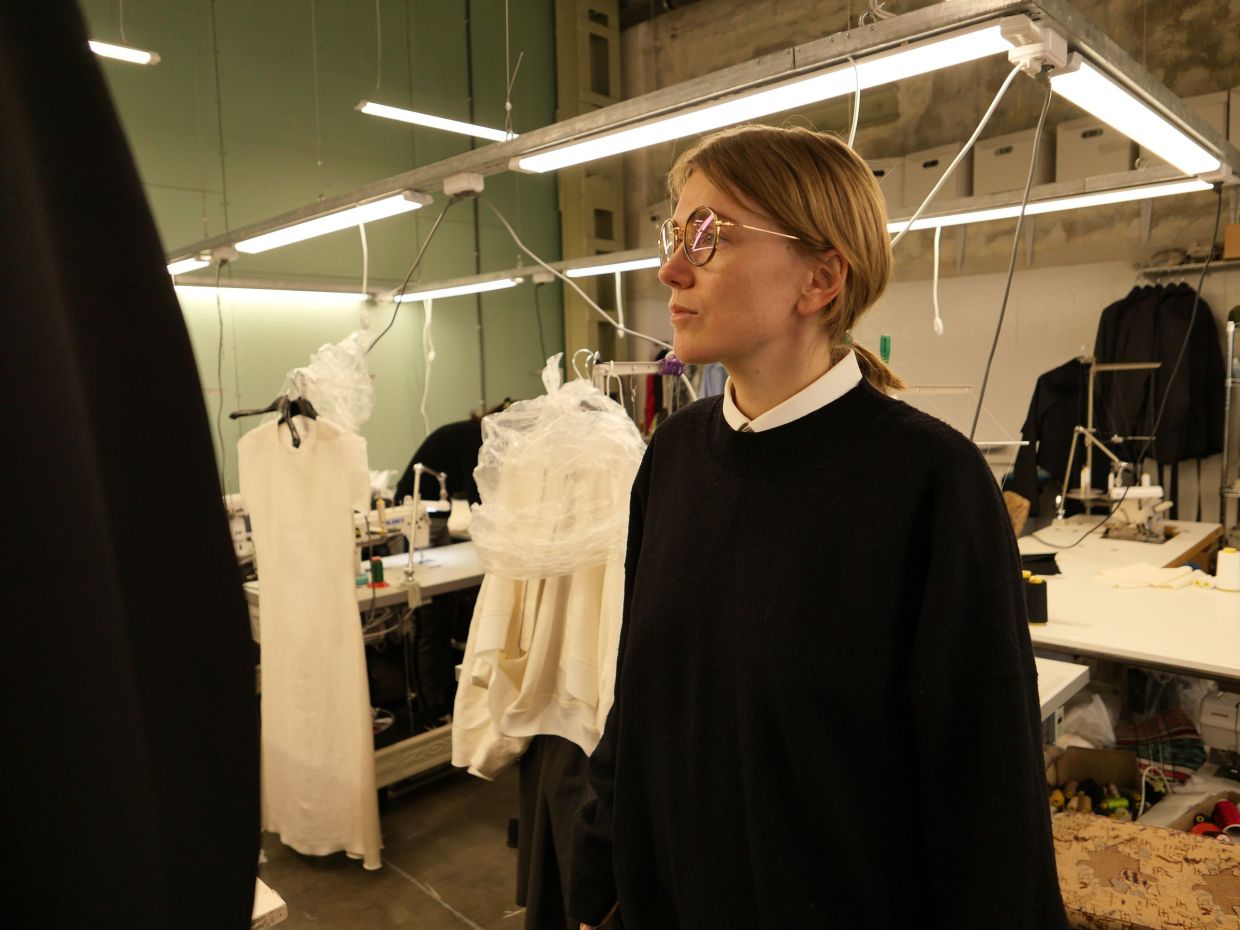 How a Ukrainian designer showed love for her country at Paris Fashion ...
