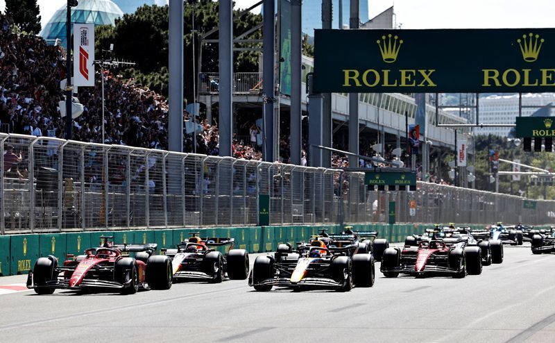 Motorsport: Motor racing-Dutch, British fans boost Baku F1 race as ...