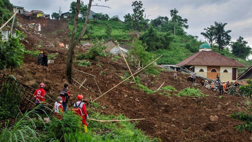 Death toll rises to 36 after landslides in western Indonesia; 18 people ...