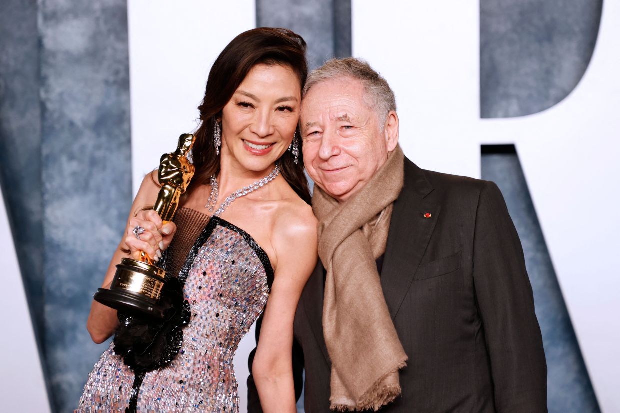 Todt shares sweet message of support for Yeoh after Oscar win | The Star