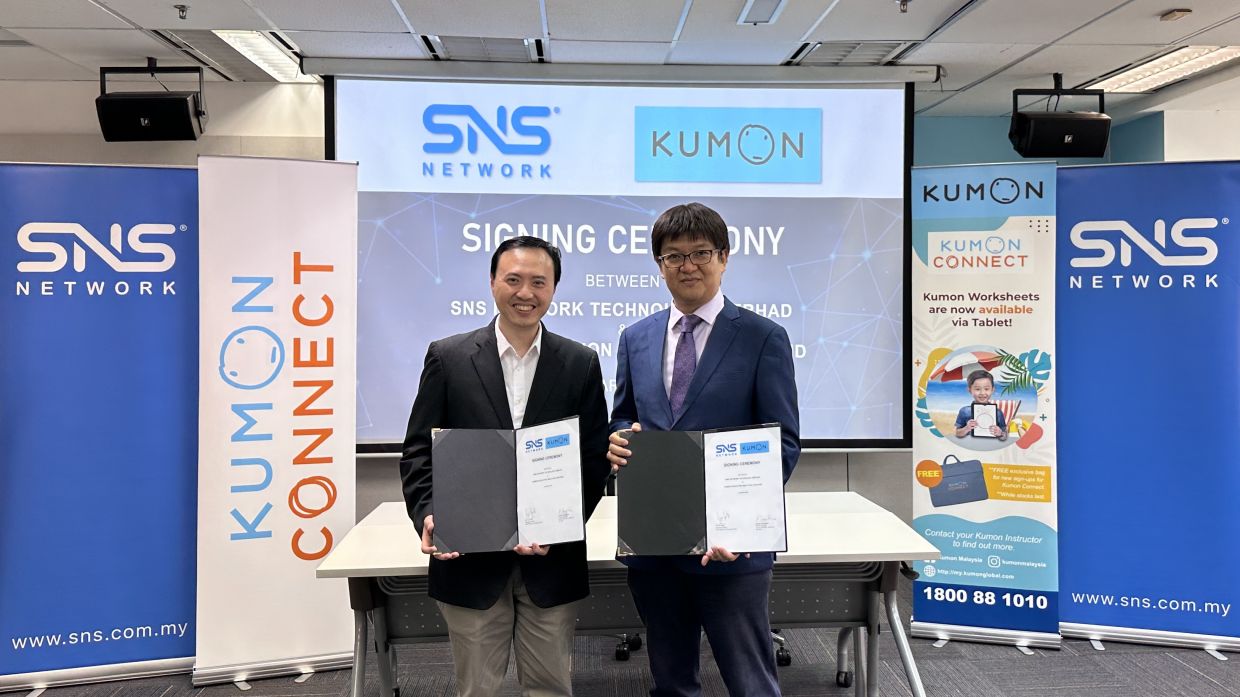 SNS Network to supply apple products, accessories to Kumon Malaysia ...