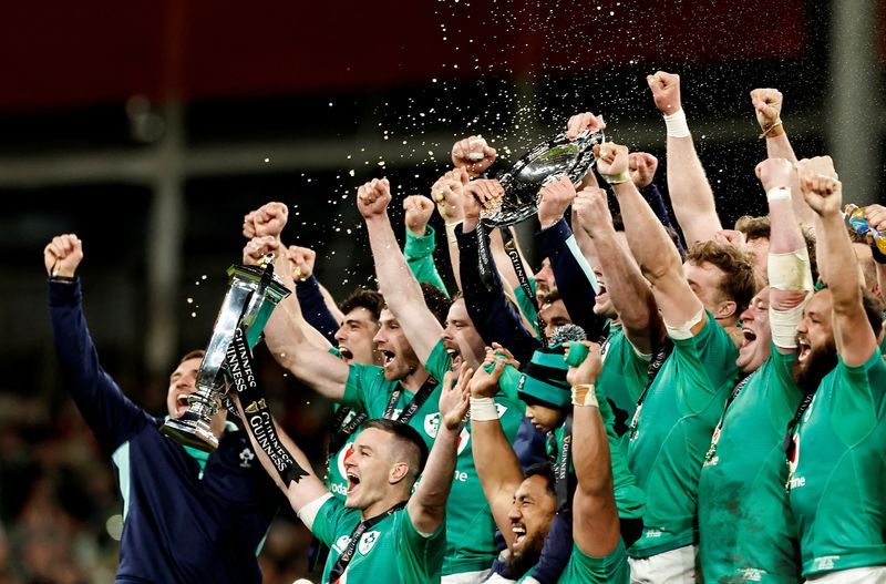 Rugby: Rugby-Ireland look to England's 2003 World Cup winners, with ...