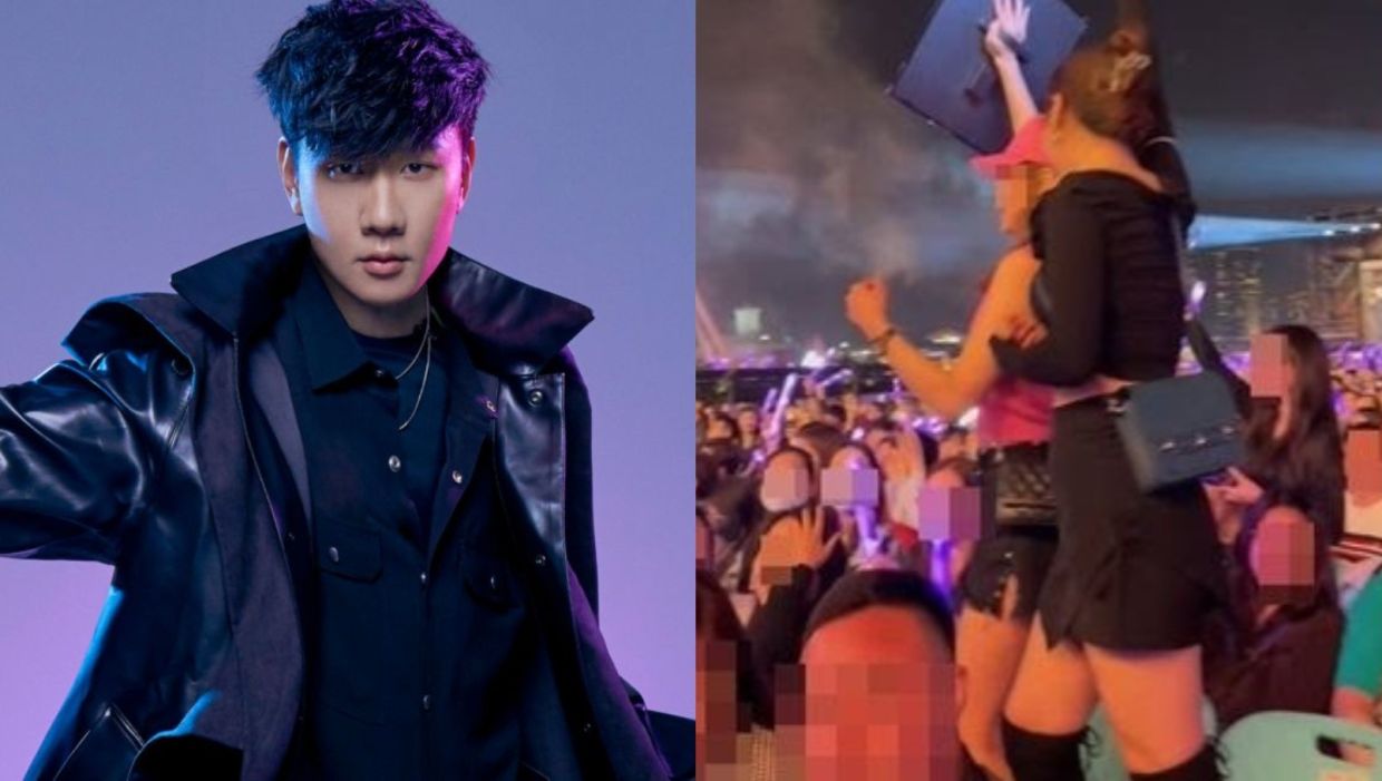 Woman at JJ Lin's concert attacked after telling 2 fans to not block ...