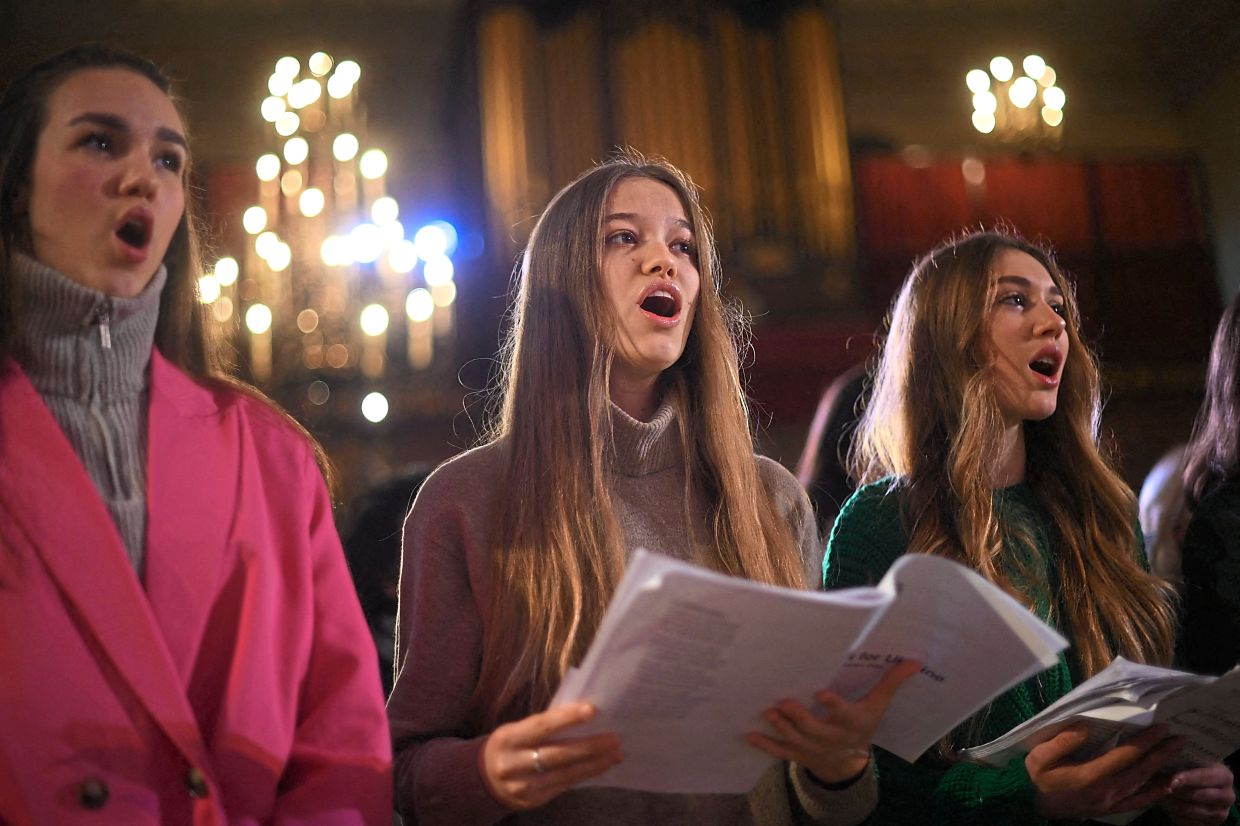 Ukrainians' indomitable spirit shines through their songs | The Star