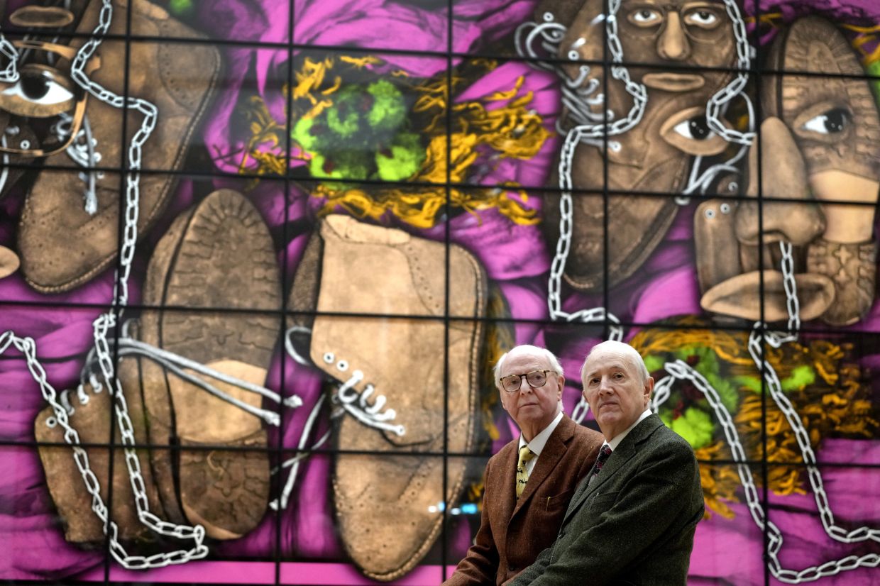 Art duo Gilbert and George get their own gallery in London | The Star
