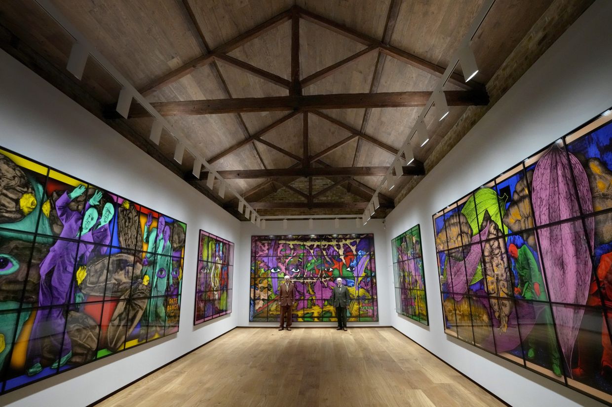 Art duo Gilbert and George get their own gallery in London | The Star
