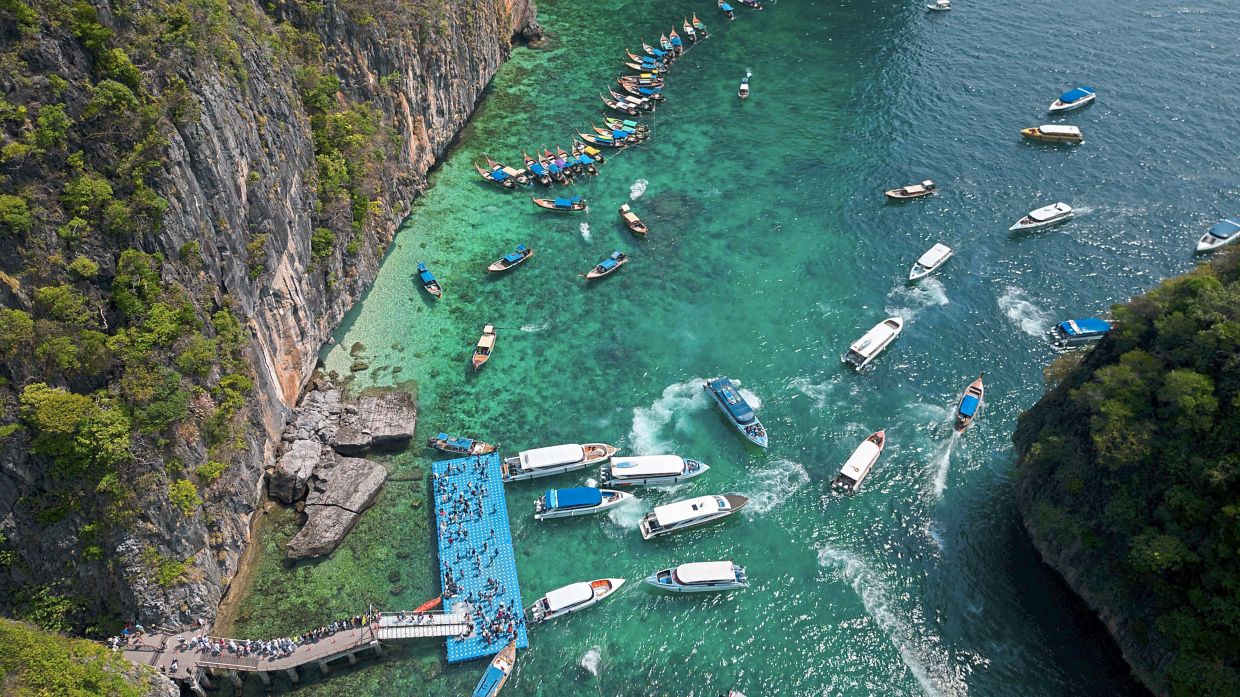 Jostling for space at Maya Bay | The Star