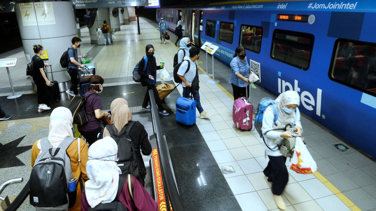 KTMB offering over 1,000 tickets for special express train service to ...