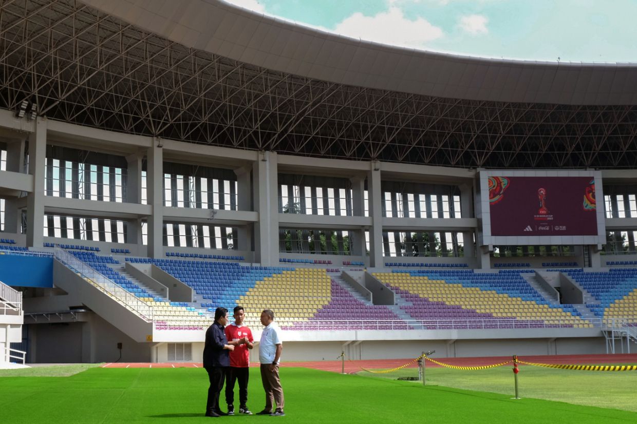 Jokowi's son plans football stadium for 'replacement event' | The Star