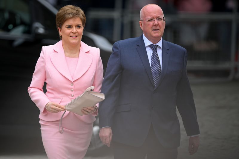 Husband of former SNP leader Sturgeon held in funding probe | The Star