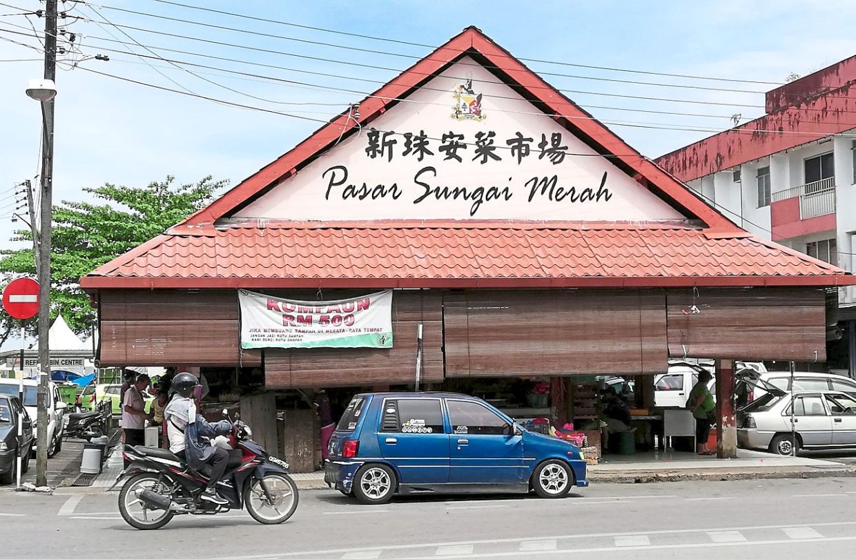 Sg Merah market to keep old sign | The Star