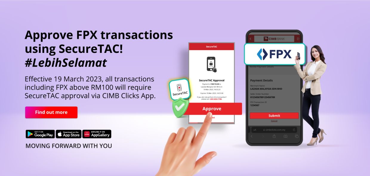 CIMB introduces mandatory SecureTAC | KLSE Screener
