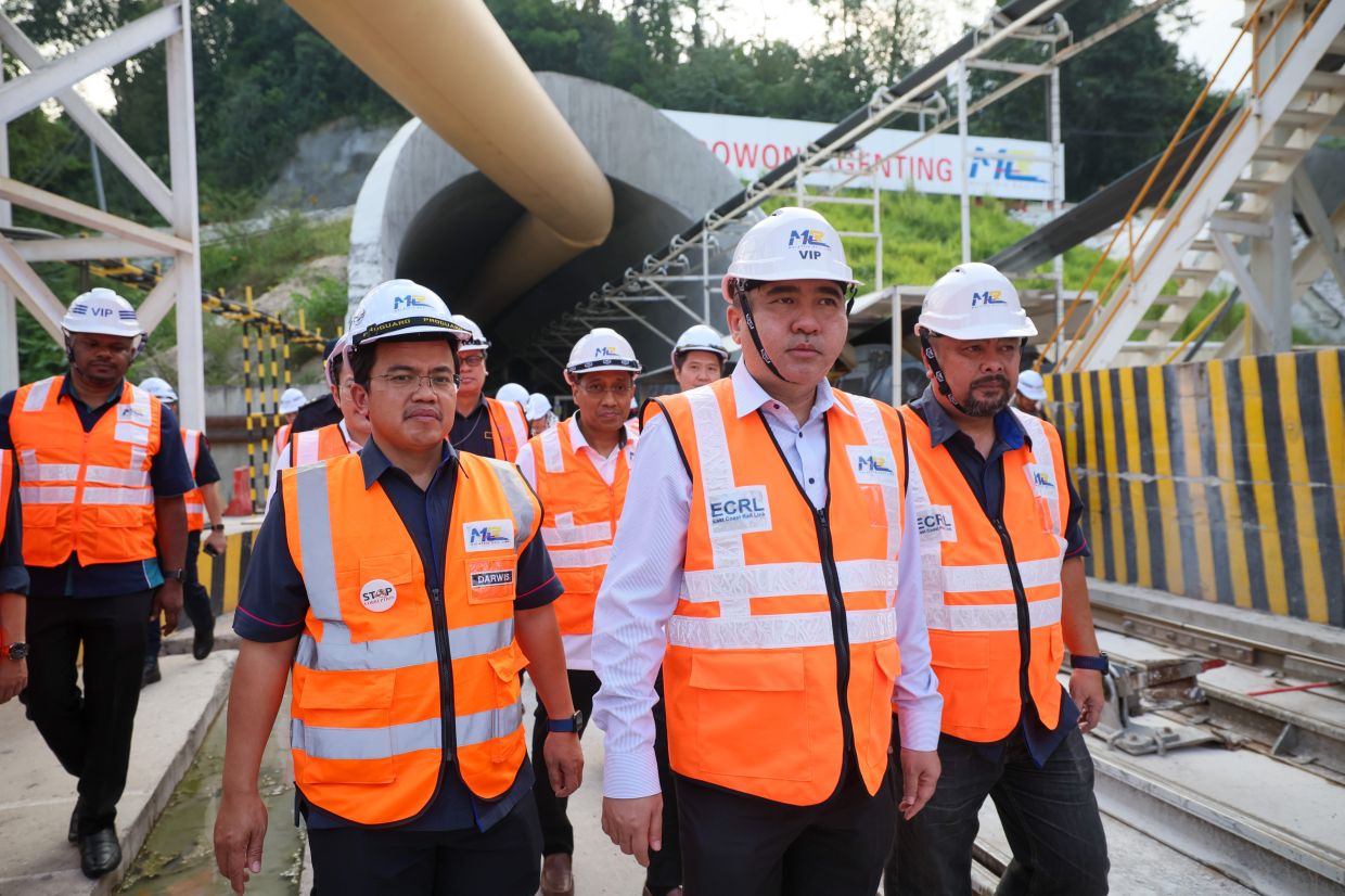 ECRL: Genting Tunnel excavation works to be completed in second quarter ...