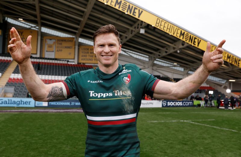 Rugby: Rugby-Leicester's Ashton reaches 100 Premiership tries with hat ...