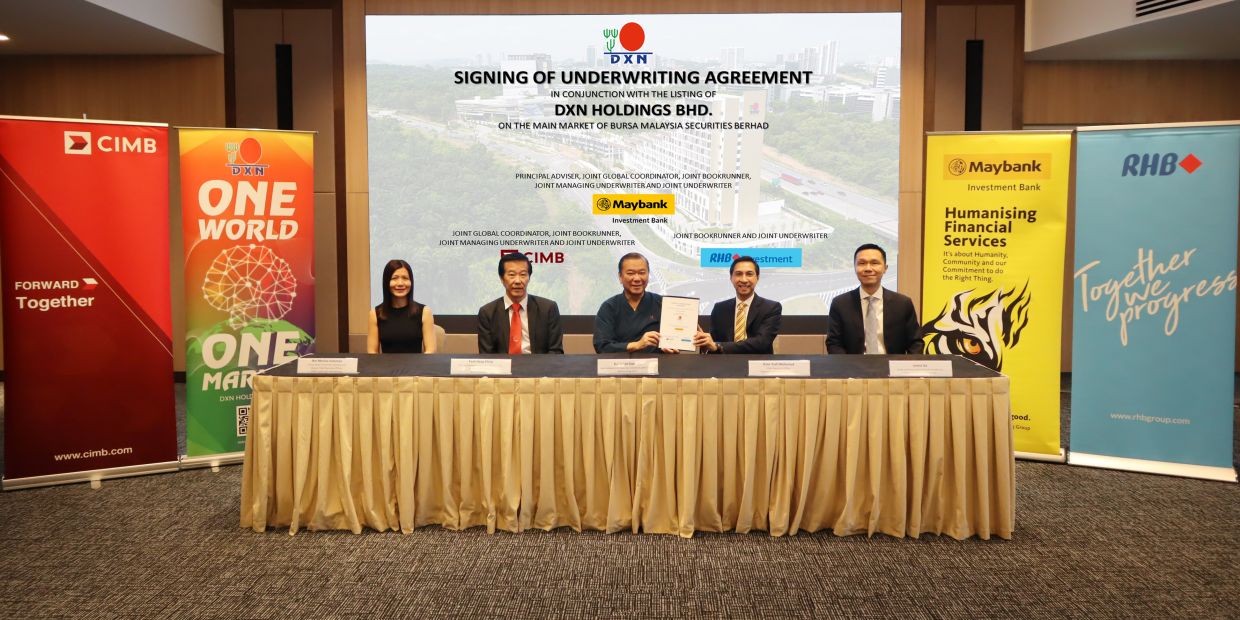 DXN signs underwriting agreement for Main Market listing | KLSE Screener
