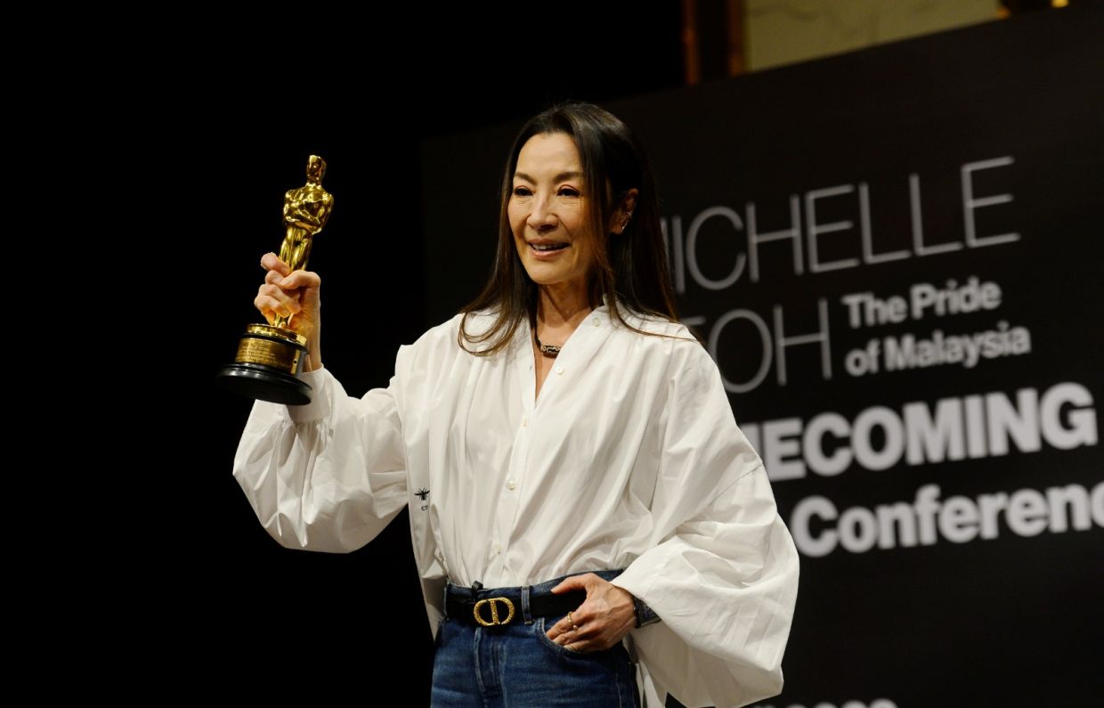Michelle Yeoh 'heard the roar' of Malaysians after Oscar win, she says ...