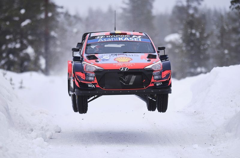 Motorsport: Rallying-Neuville leads for Hyundai after first day in ...
