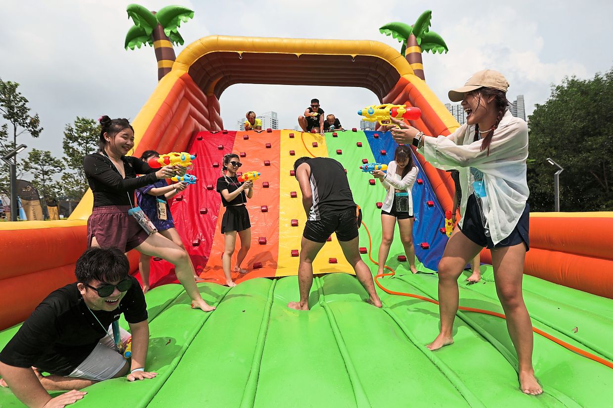 Fun and frolic all day long at water festival in KL | The Star