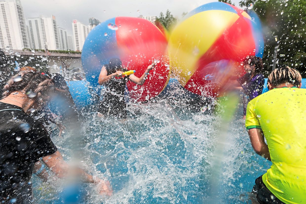 Fun and frolic all day long at water festival in KL | The Star