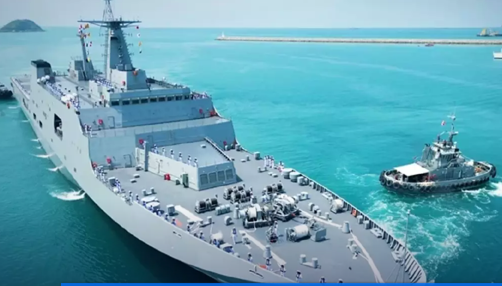 Thai Navy’s new acquisition, HTMS Chang, docks at Sattahip base | The Star
