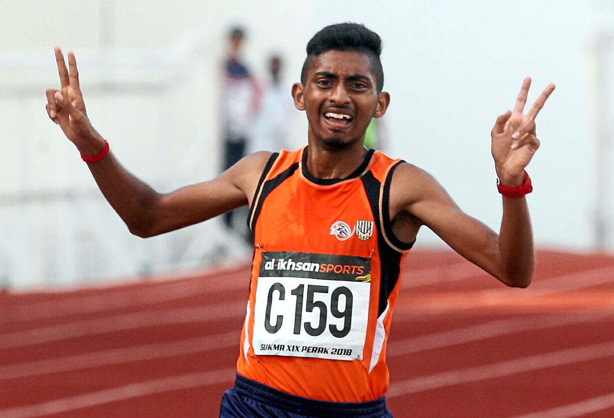 Athletics: Poovasanthan leads Malaysia to 5,000m clean sweep in ...