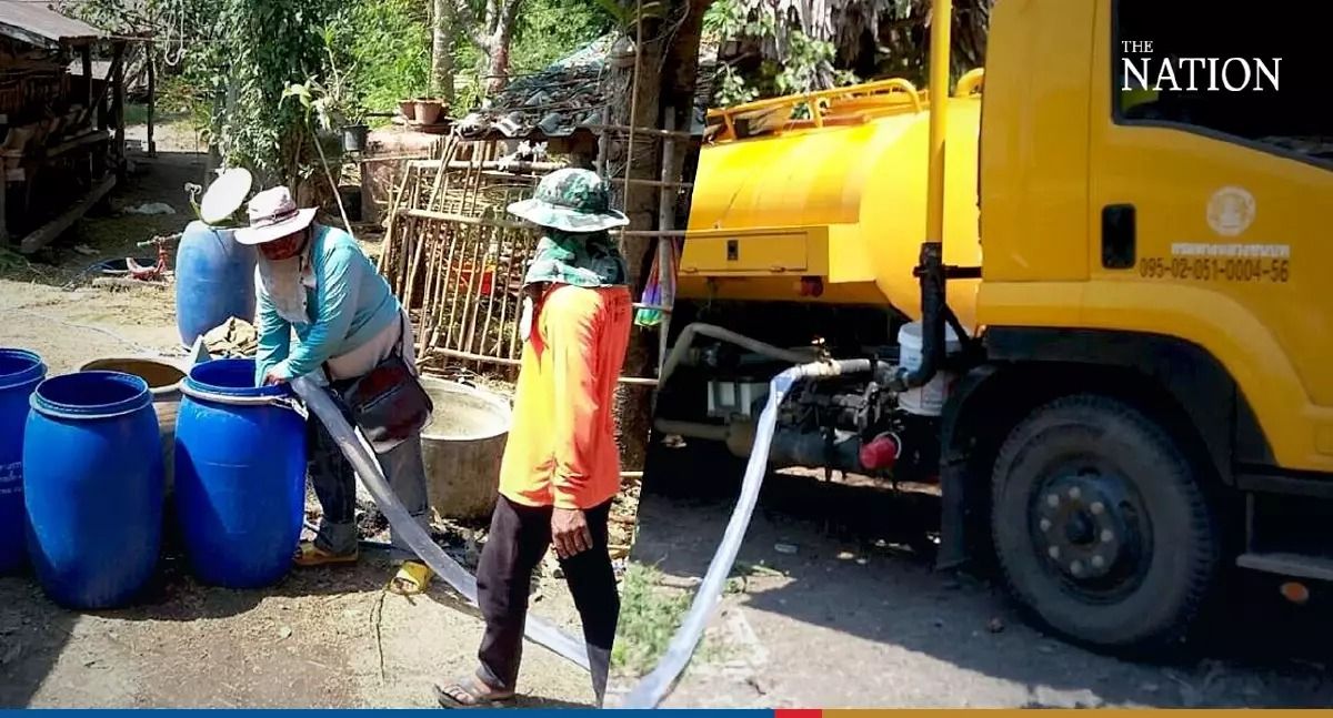 Thailand raises drought alarm as water trucks deployed for villages ...