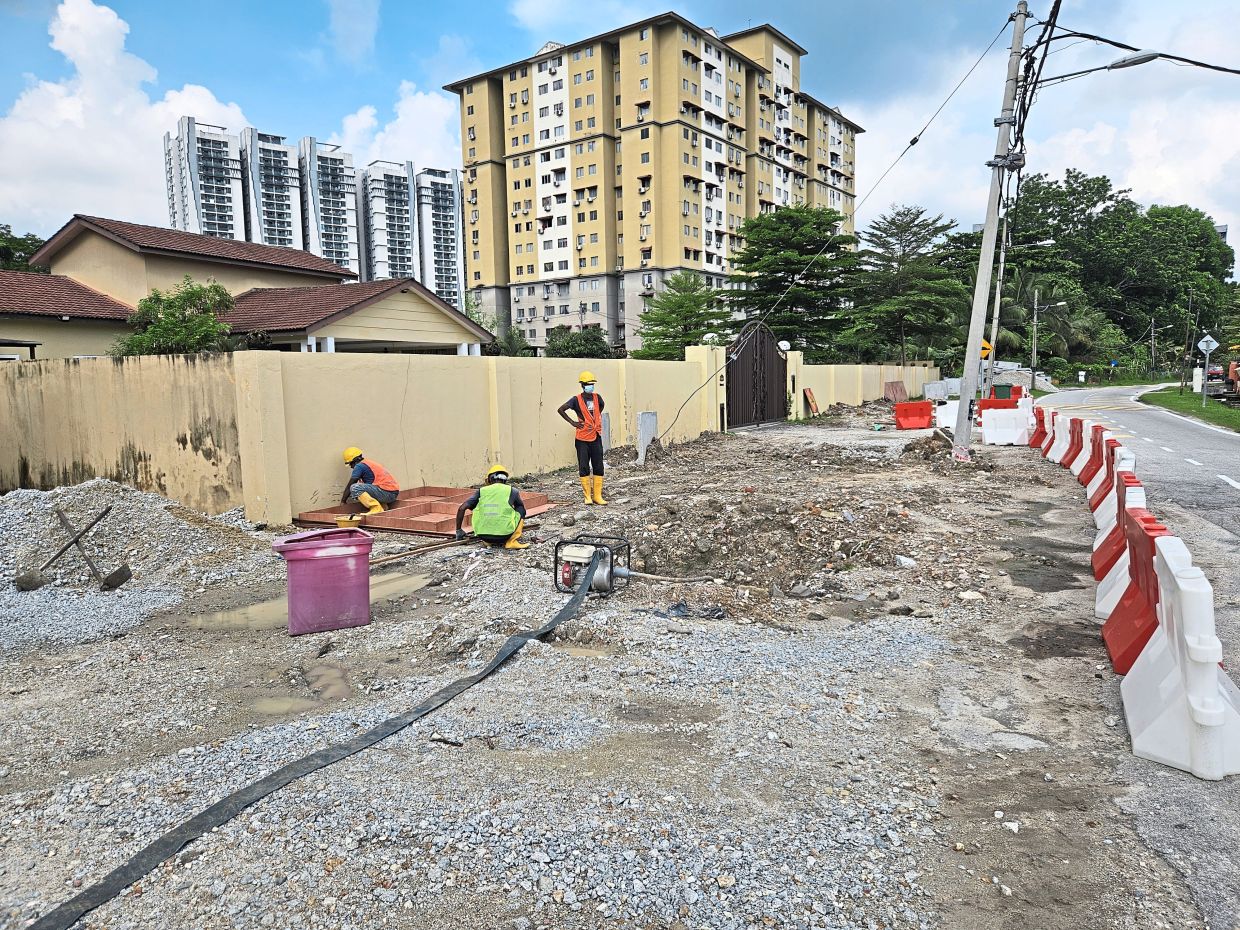 New drainage system in Bukit Gasing to address flash floods | The Star