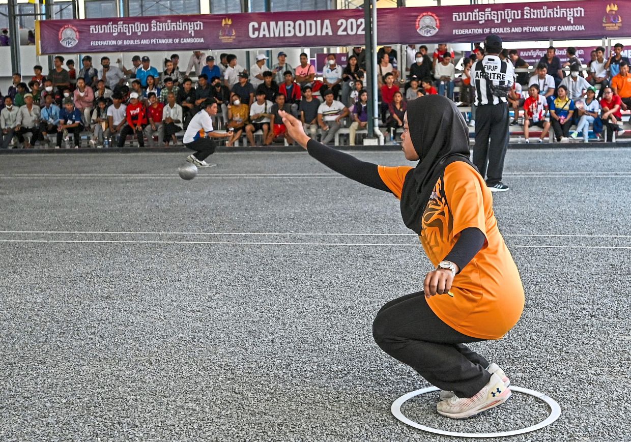 Other Sports: Petanque duo proud to take the bronze | The Star