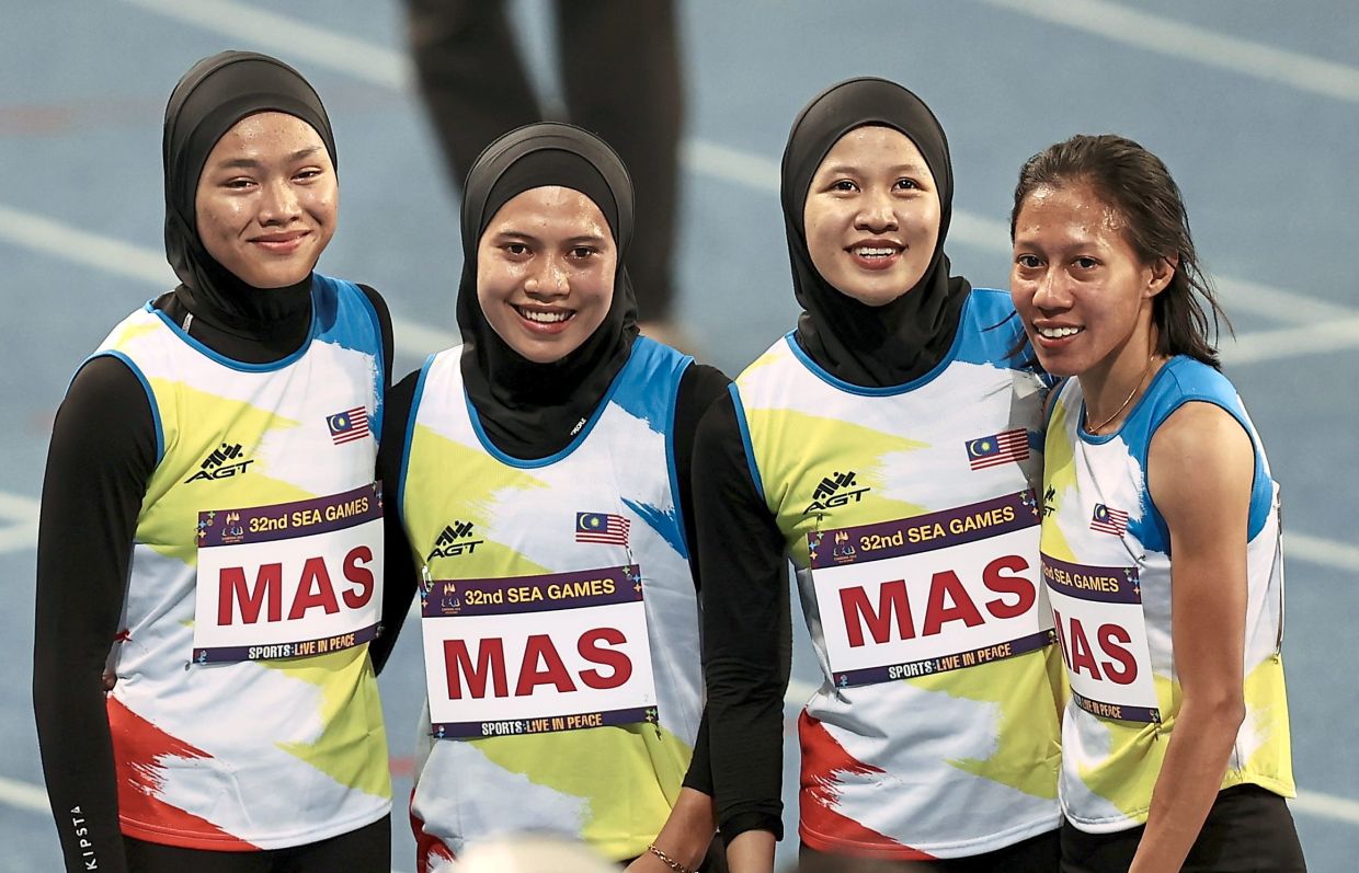 Athletics: Veteran sprinter gets a second relay record | The Star