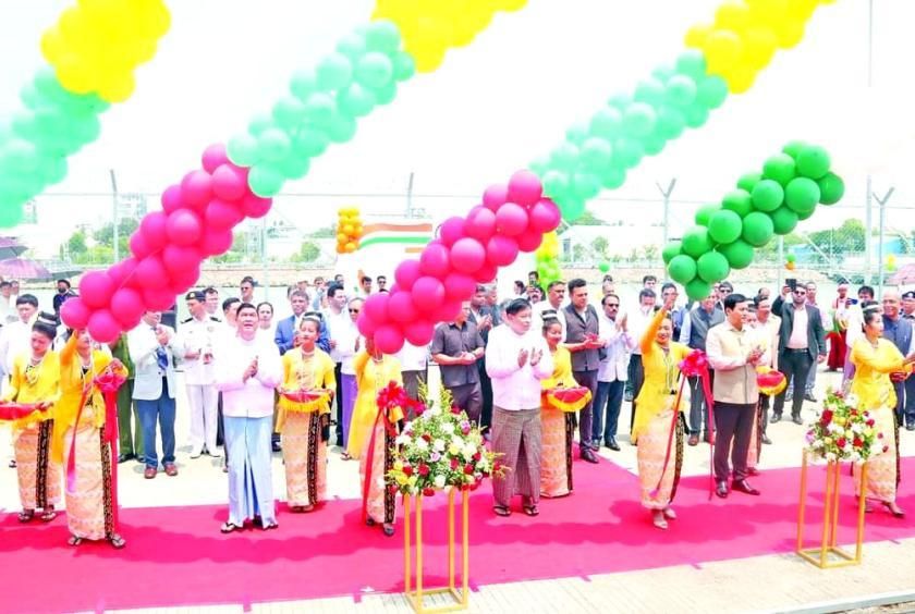 Sittway-Kaladan International jetty is opened | The Star