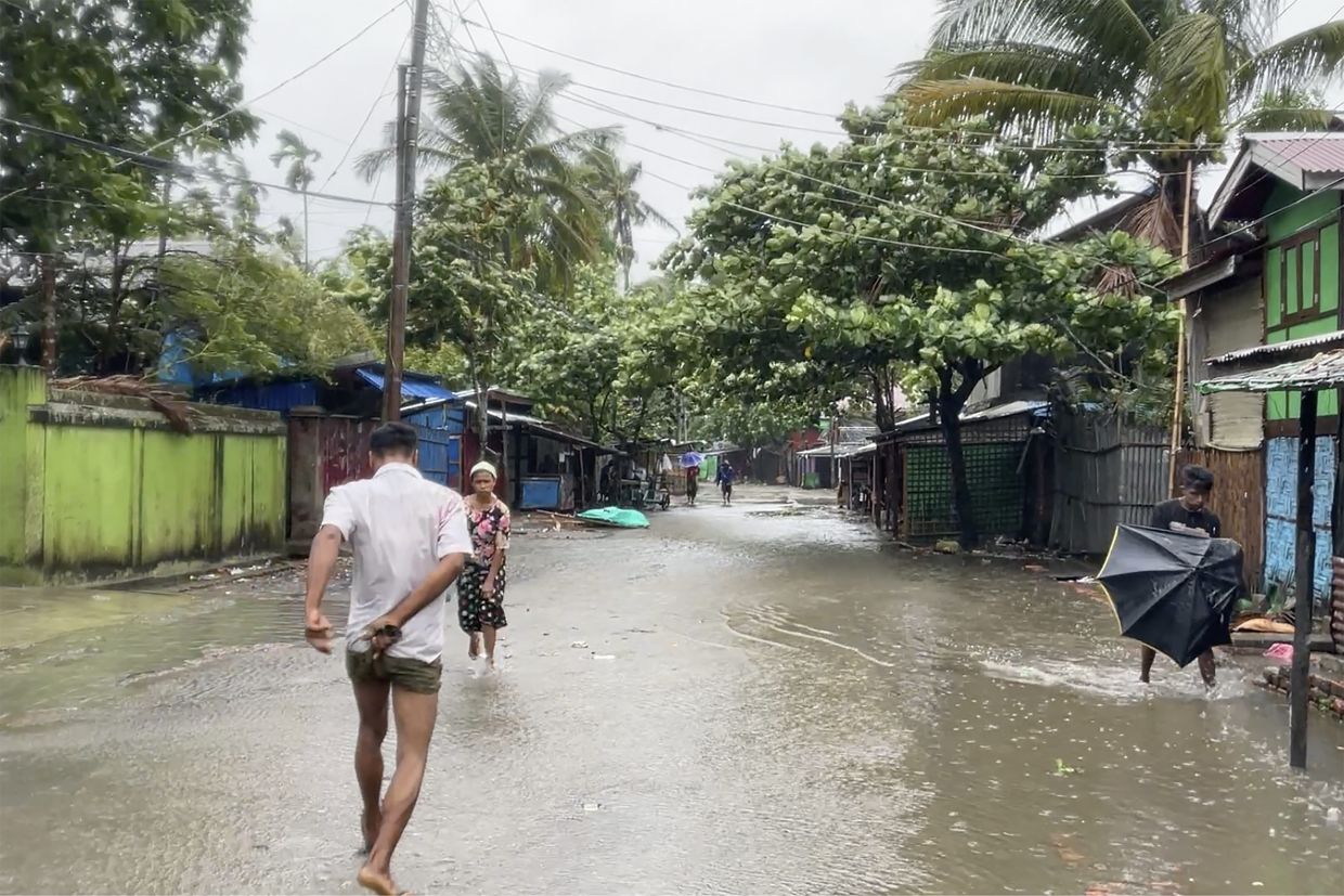Myanmar town records highest single-day rainfall in nearly 60 years ...