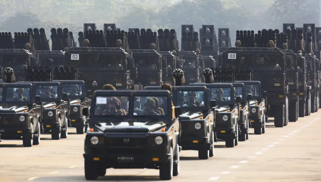 UN expert: Myanmar military imported US$1 billion in weapons since 2021 ...