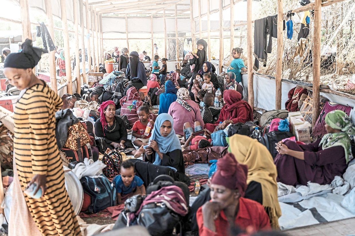 Escape from war, but perils remain | The Star