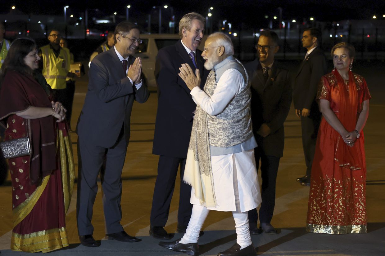 Indian Prime Minister Narendra Modi, visiting Australia, wants closer ...