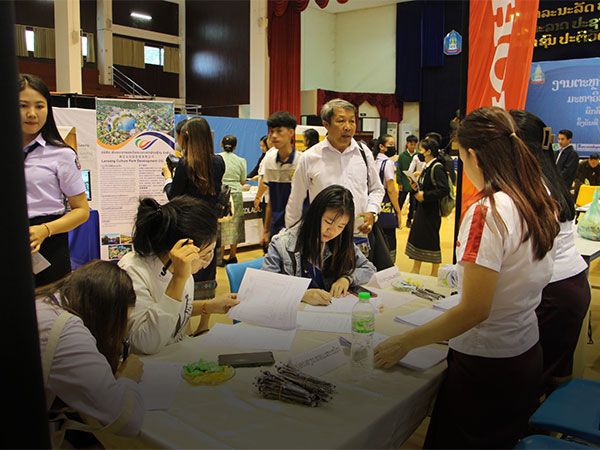 University job fair gives Lao students a boost up employment ladder ...