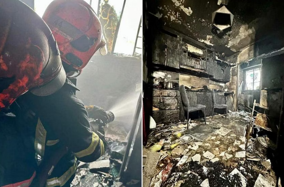 40 residents evacuated after kitchen catches fire in Keat Hong flat ...
