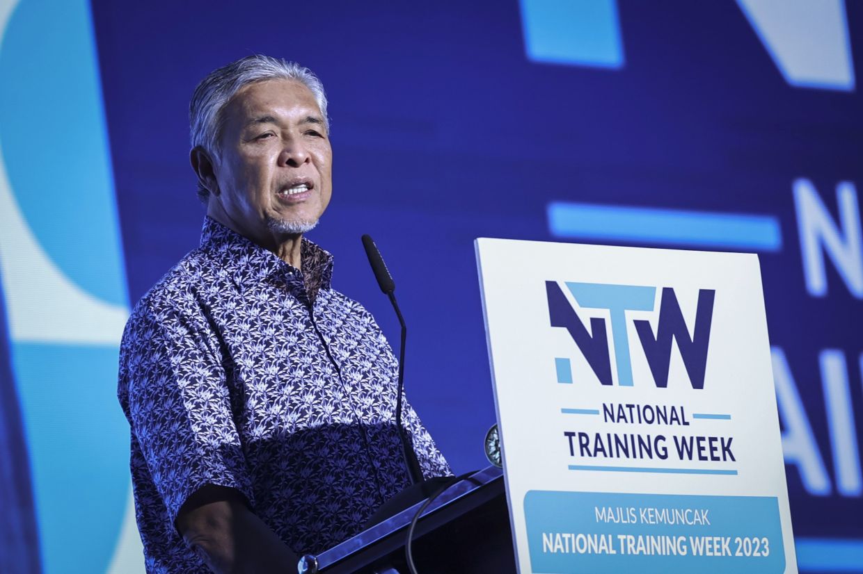 National training week to be made annual event, says Zahid | The Star