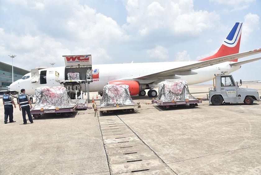 Third batch of relief aid provided by Asean countries for Myanmar ...