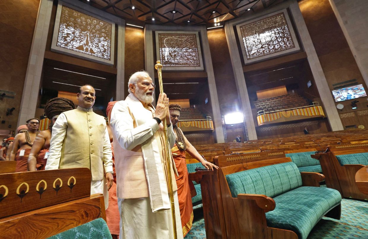 India’s new Parliament building: Sceptre from Tamil Nadu at heart of ...