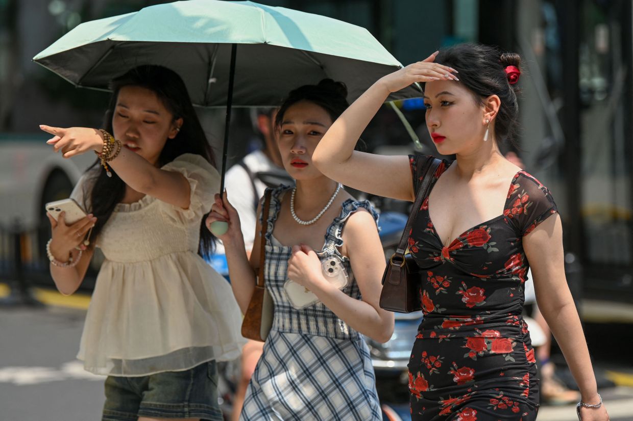 Shanghai records hottest May day in 100 years, says its weather service ...