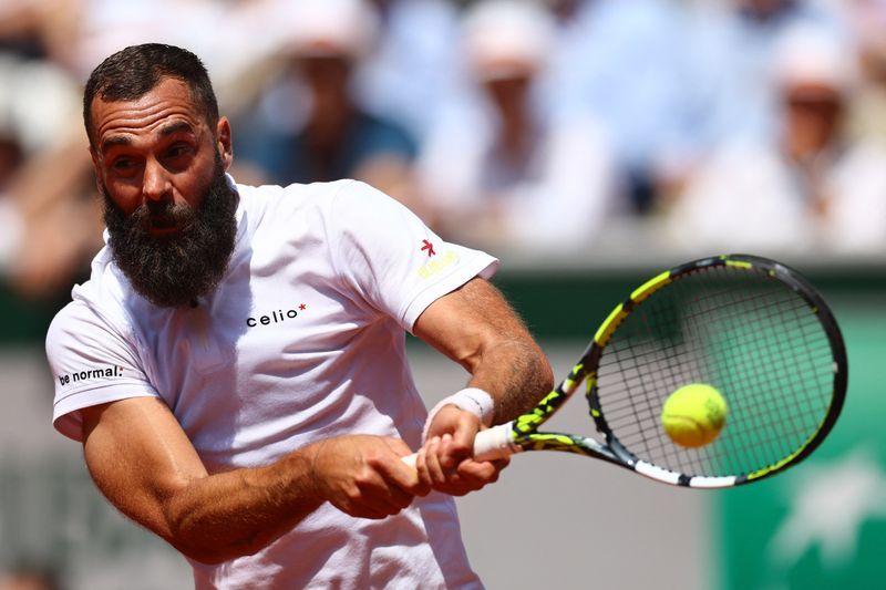 Tennis: Tennis-Paire keeps his cool but makes another early Paris exit ...